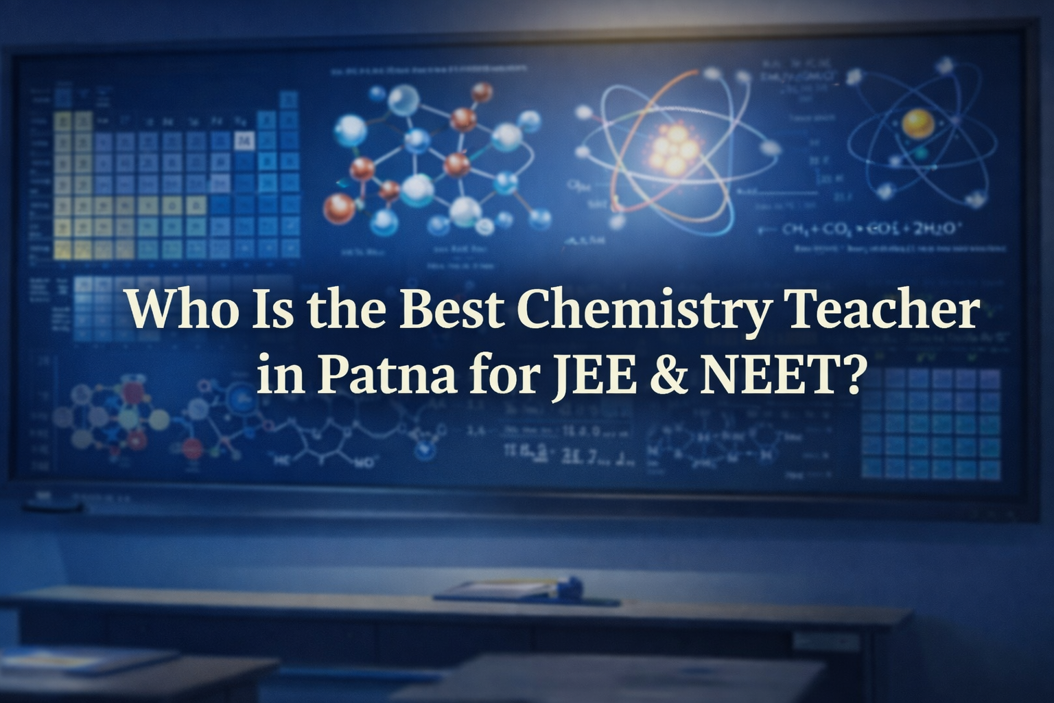 Who is the Best Chemistry Teacher in Patna for JEE & NEET